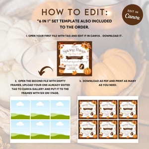 Real Estate Fall Pop by Tag, Realtor Fall Pop by Tag Template, Thank ...