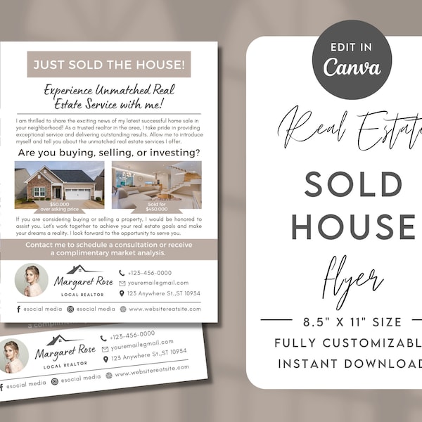 Just Sold Neighbor Letter - Etsy