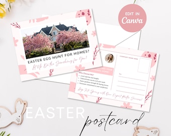 Realtor Spring Postcard, Spring Pop By, Real Estate Marketing, Realtor ...