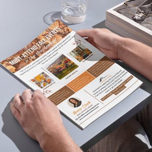 Real Estate Fall Newsletter, Realtor September Newsletter, Property ...