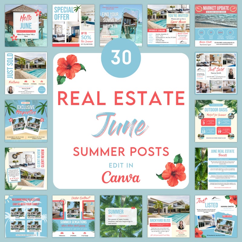 Summer Real Estate Pop By - Etsy