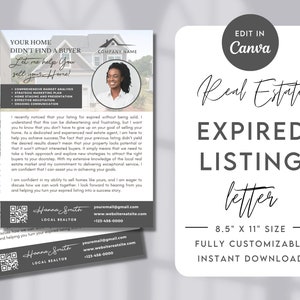 Real Estate Expired Listing Letter, Real Estate Expired Listing Flyer ...