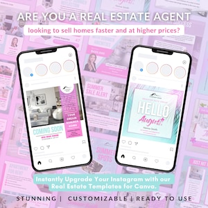 August Realtor Instagram Posts, Summer Real Estate Social Media ...
