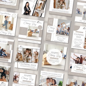 Closing Day Instagram Posts, Real Estate Closing Day Template,social ...