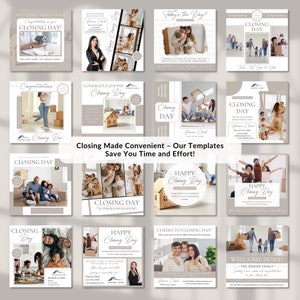 Closing Day Instagram Posts, Real Estate Closing Day Template,social ...