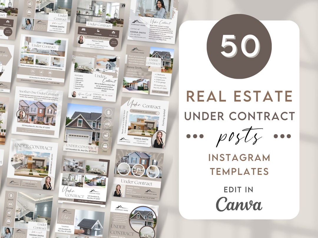 Real Estate Under Contract Posts, Realtor Instagram Under Contract ...