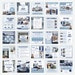 January Realtor Social Media Post Templates, Winter Real Estate Agent ...