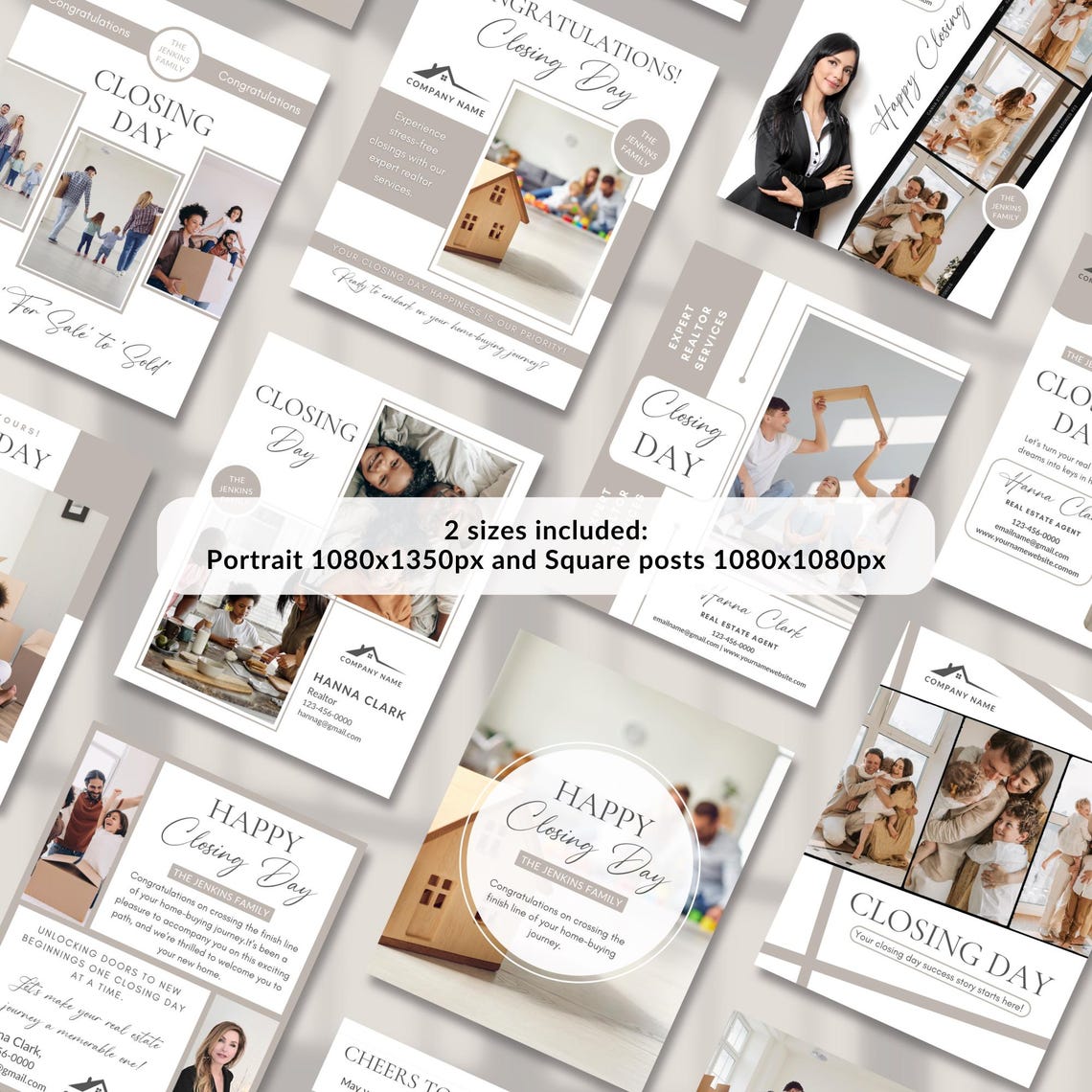 Closing Day Instagram Posts, Real Estate Closing Day Template,social ...