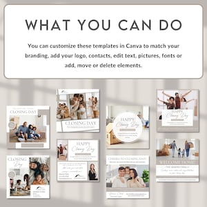 Closing Day Instagram Posts, Real Estate Closing Day Template,social ...