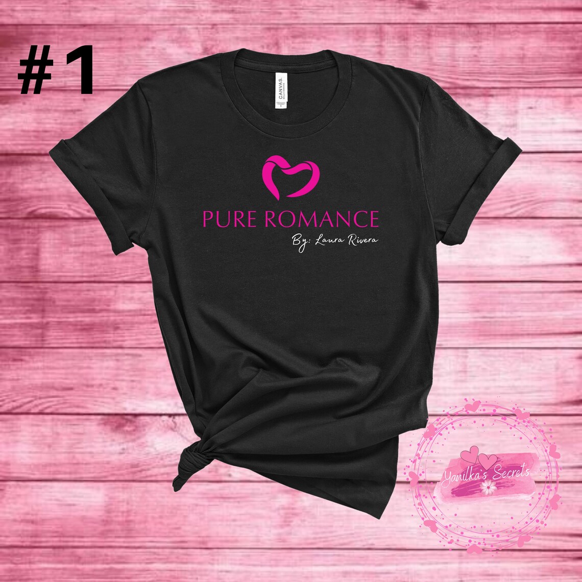 Pure Romance Black Shirt - Etsy