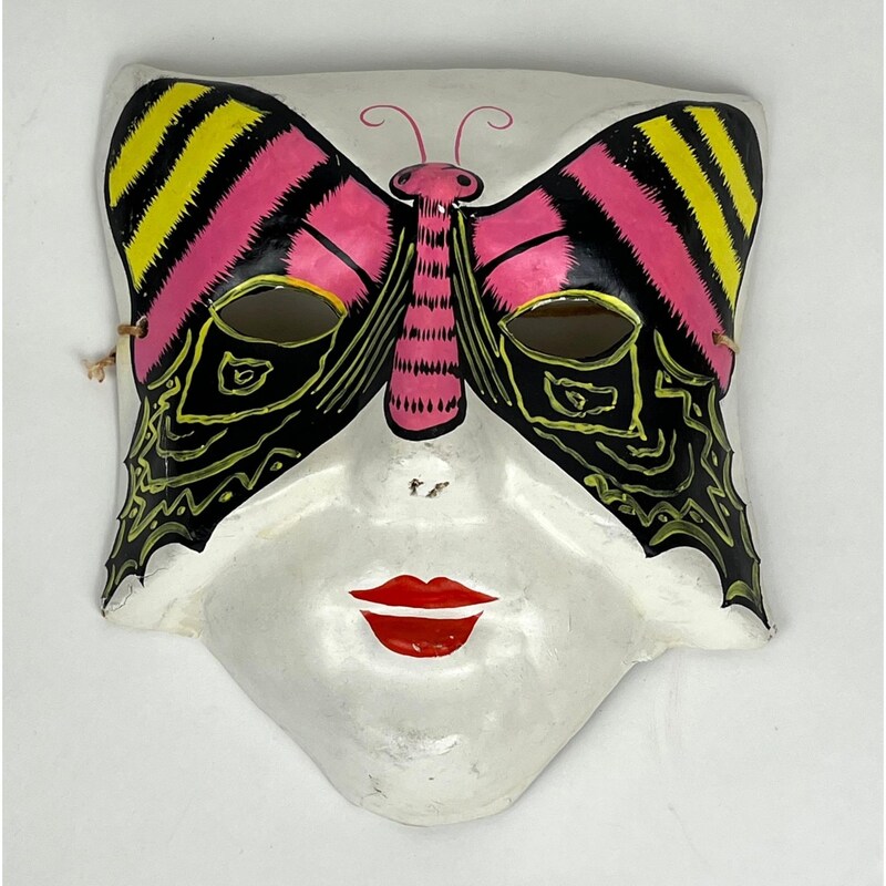 Paper Mache Mask - Etsy