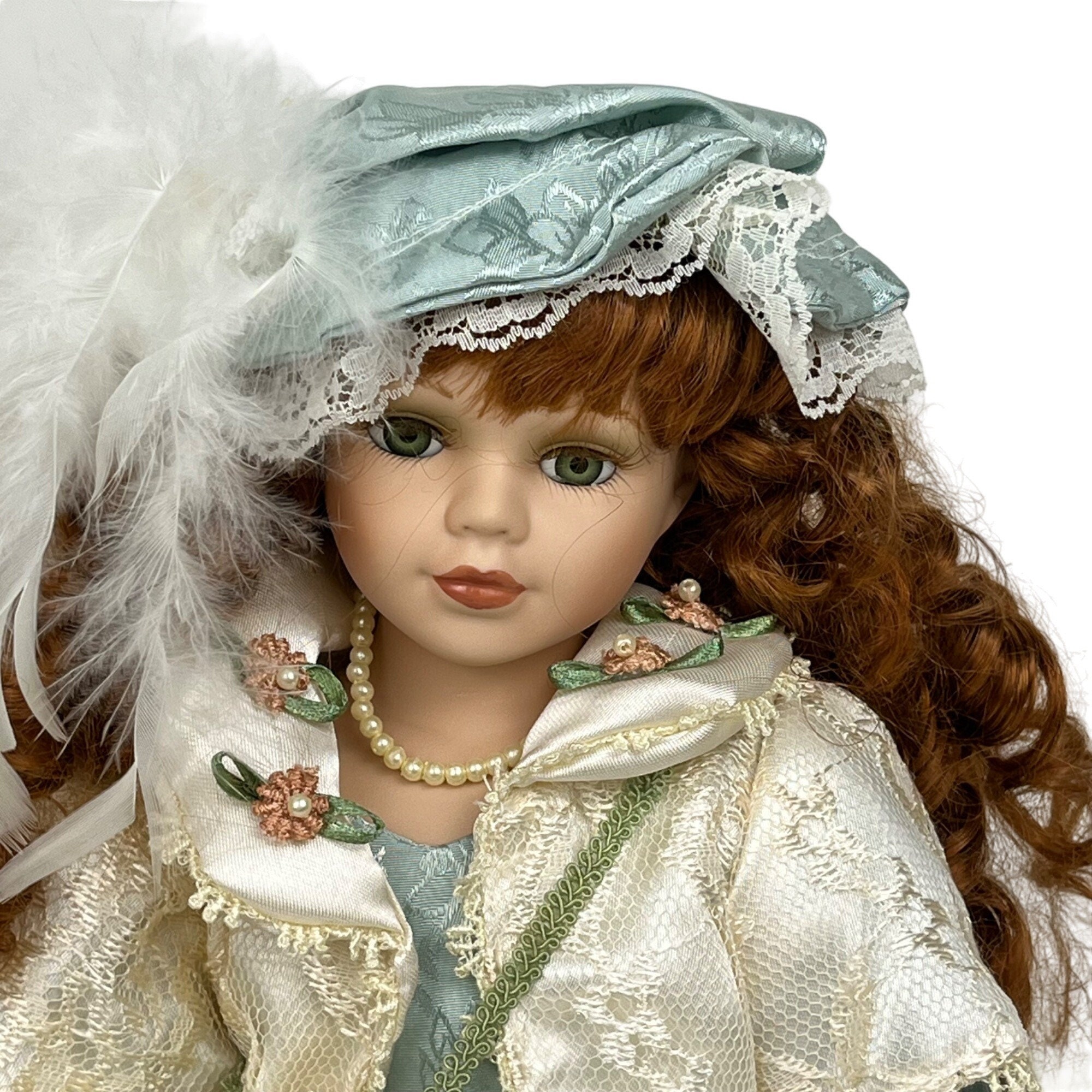 Vintage Rose Collection Porcelain Doll fiona 16 Tall - Etsy