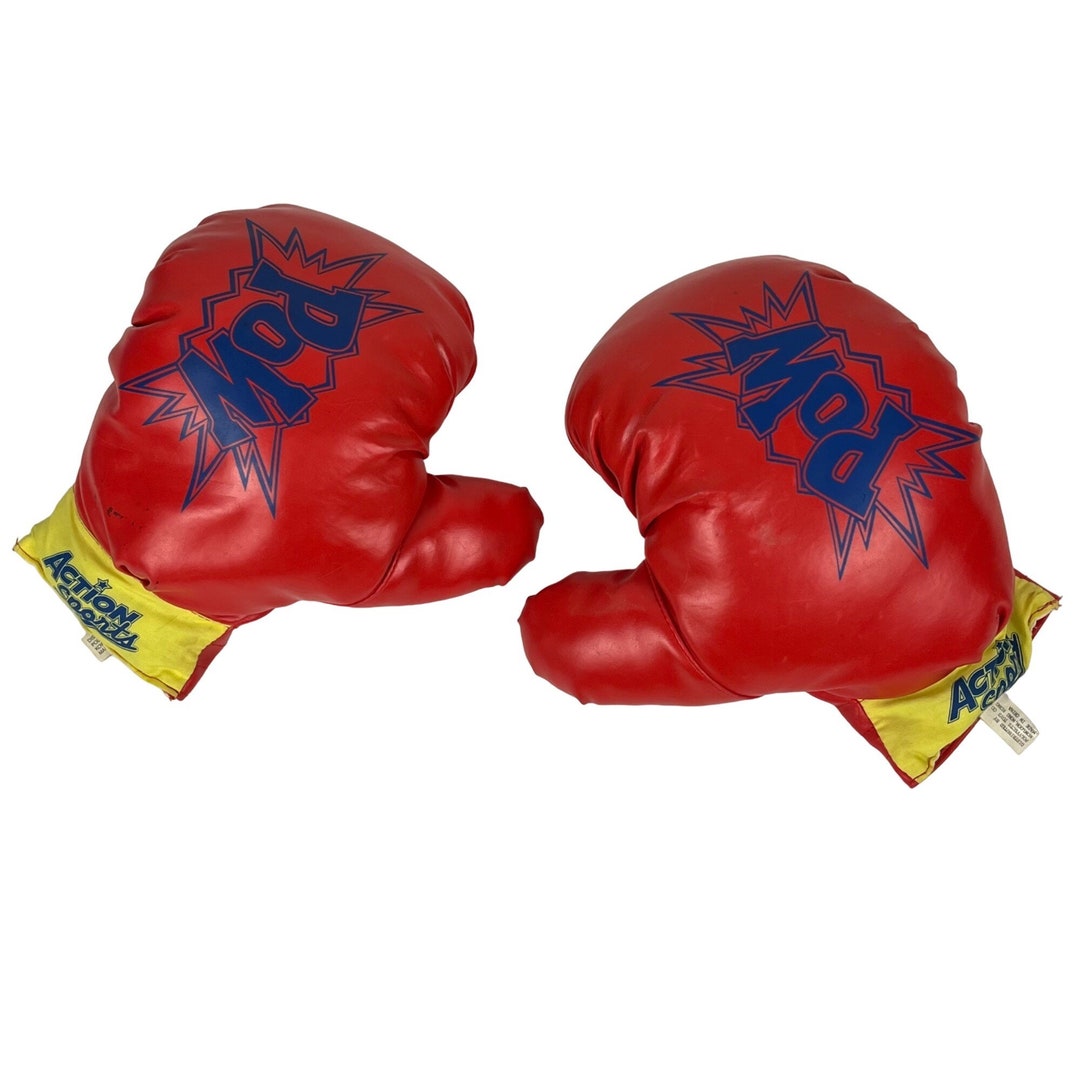 Vintage Action Sports POW Boxing Gloves Slip-on Boxer Costume - Etsy