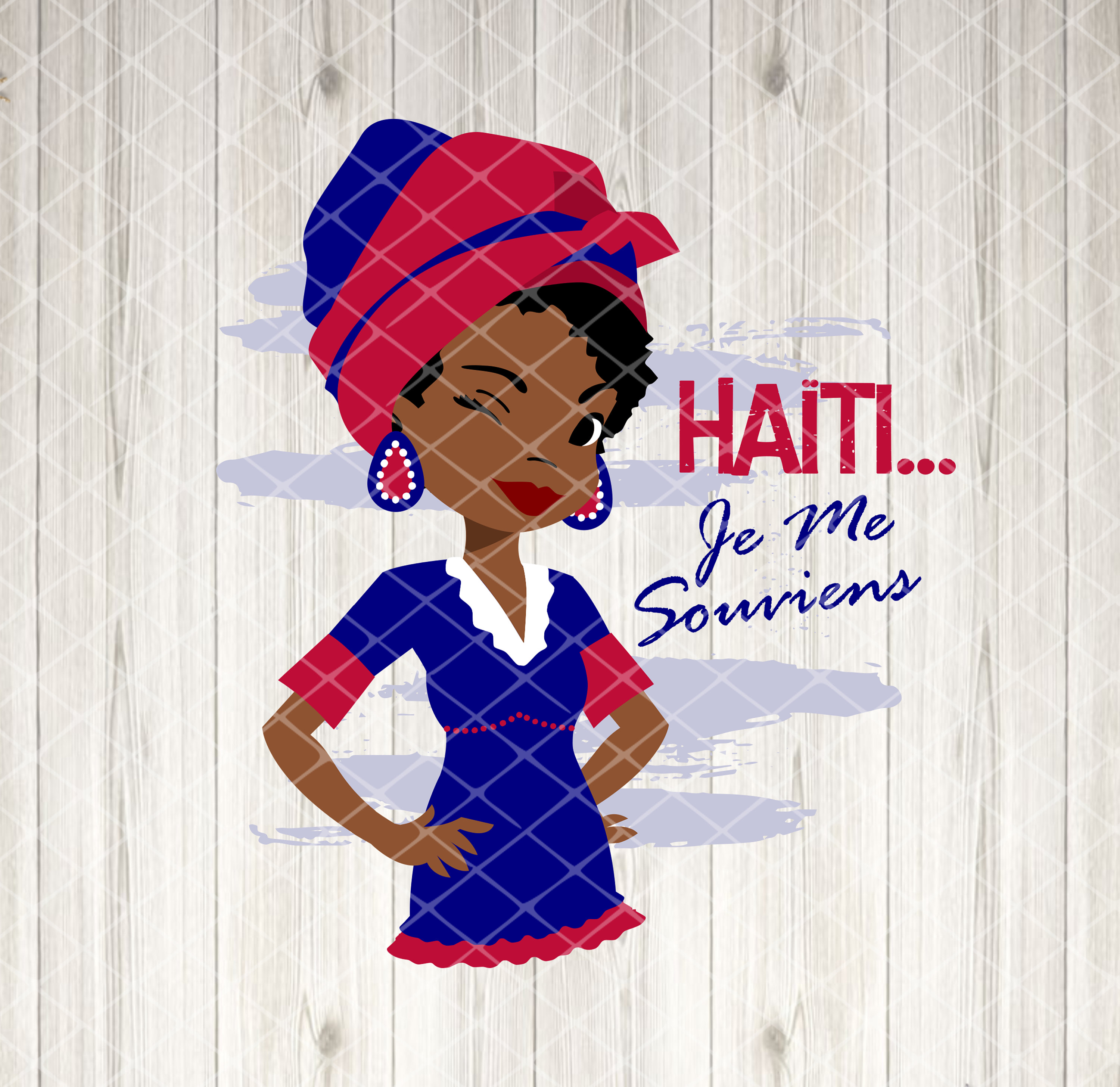Haiti Flag Clipart, Haitian Sublimation Design, NON-EDITABLE (digital ...