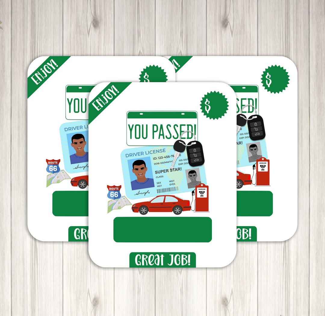Gas Money Card, Teen Gift Card, Gas Card, Gas Gift Card, New Driver ...