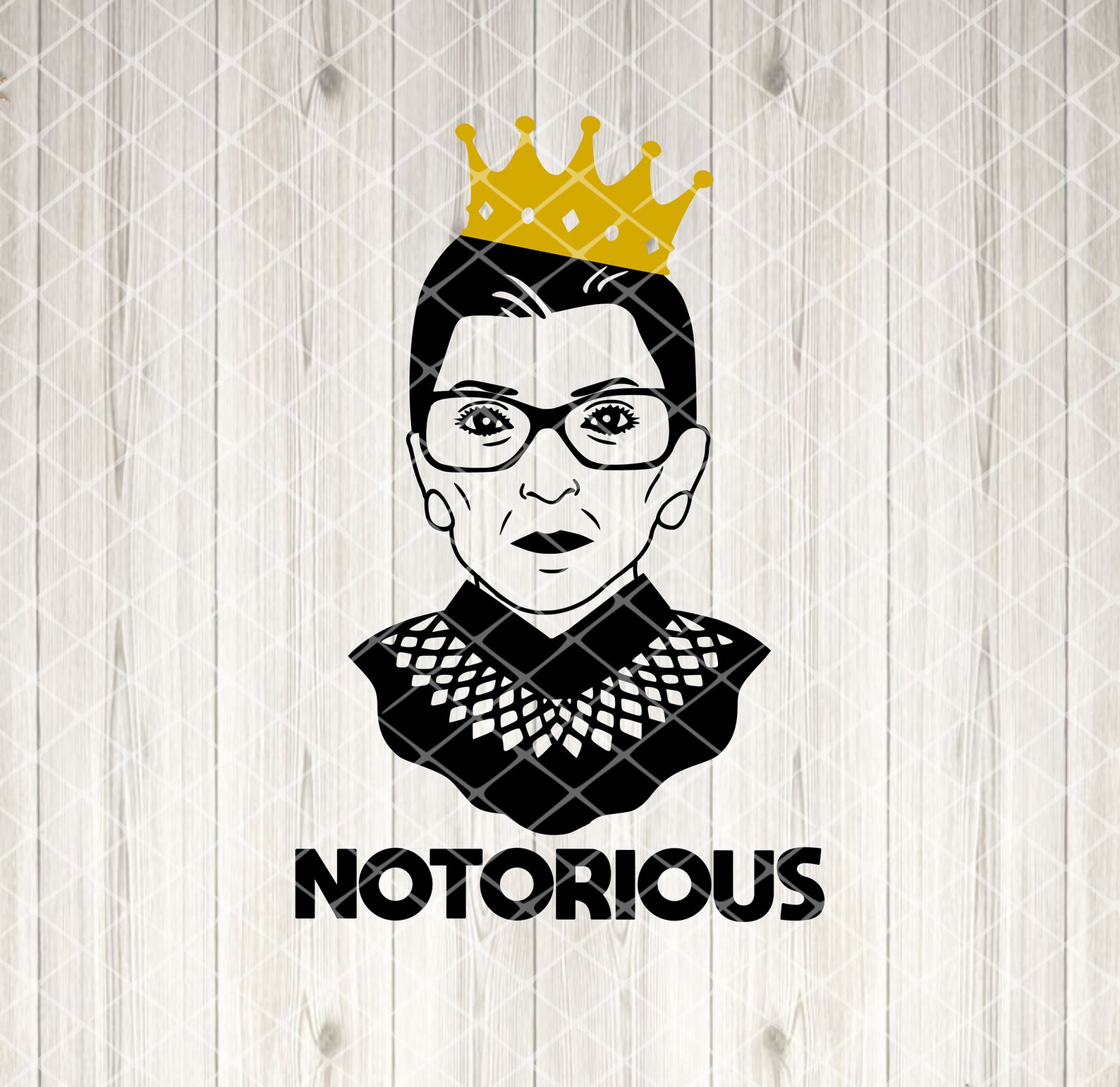 Ruth Bader Ginsburg SVG notorious Rbg SVG - Etsy