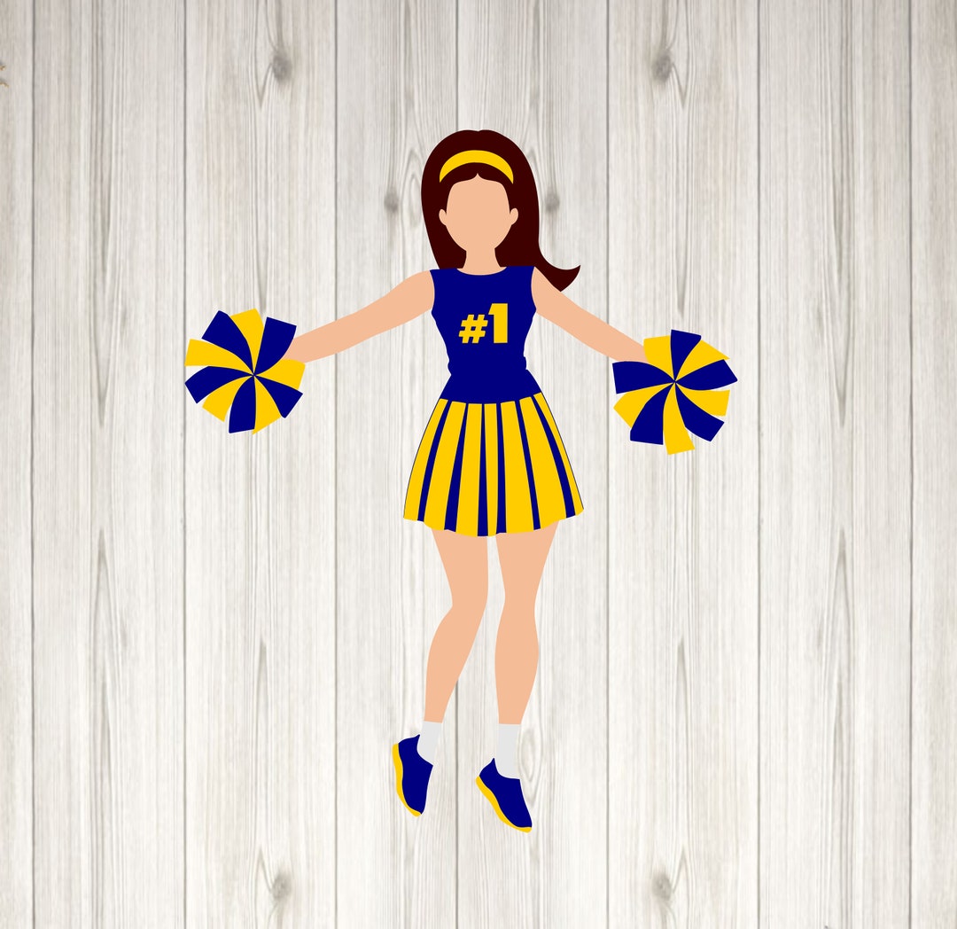 Cheerleader SVG, Cheerleader for Cricut - Etsy