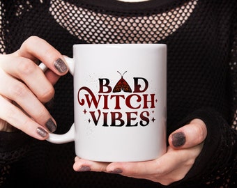 Bad Witch Vibes PNG, Sublimation Designs, Witchy Sublimation, Witch Png ...