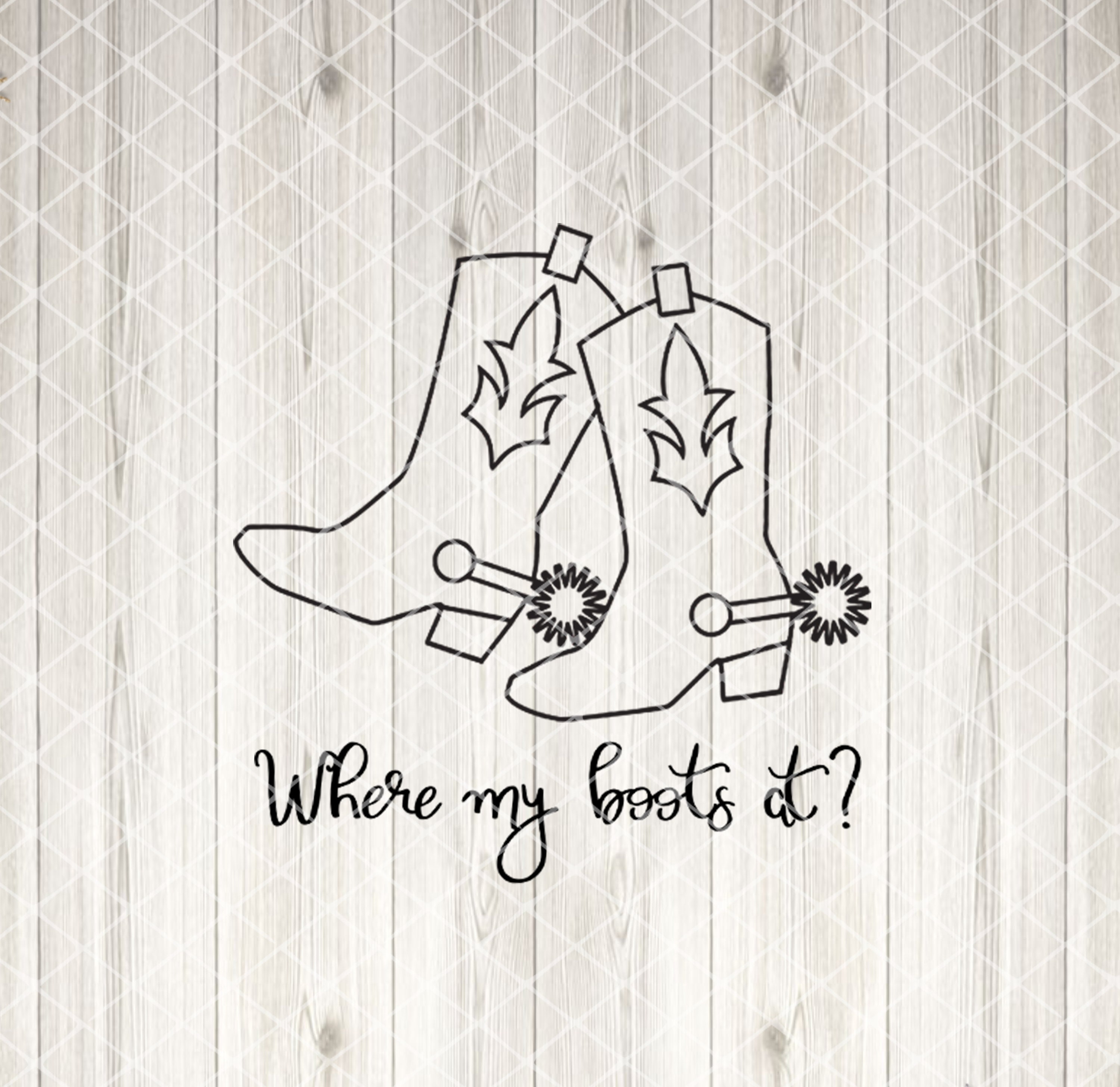 Cowboy Boots Svg Line Dance Svg Western Svg Cowgirl Svg Farm Svg Png C ...