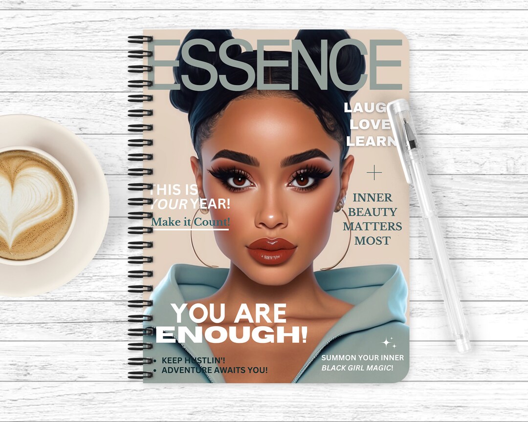 Essence Planner Covers: Women of Color Journal NON-EDITABLE (digital ...