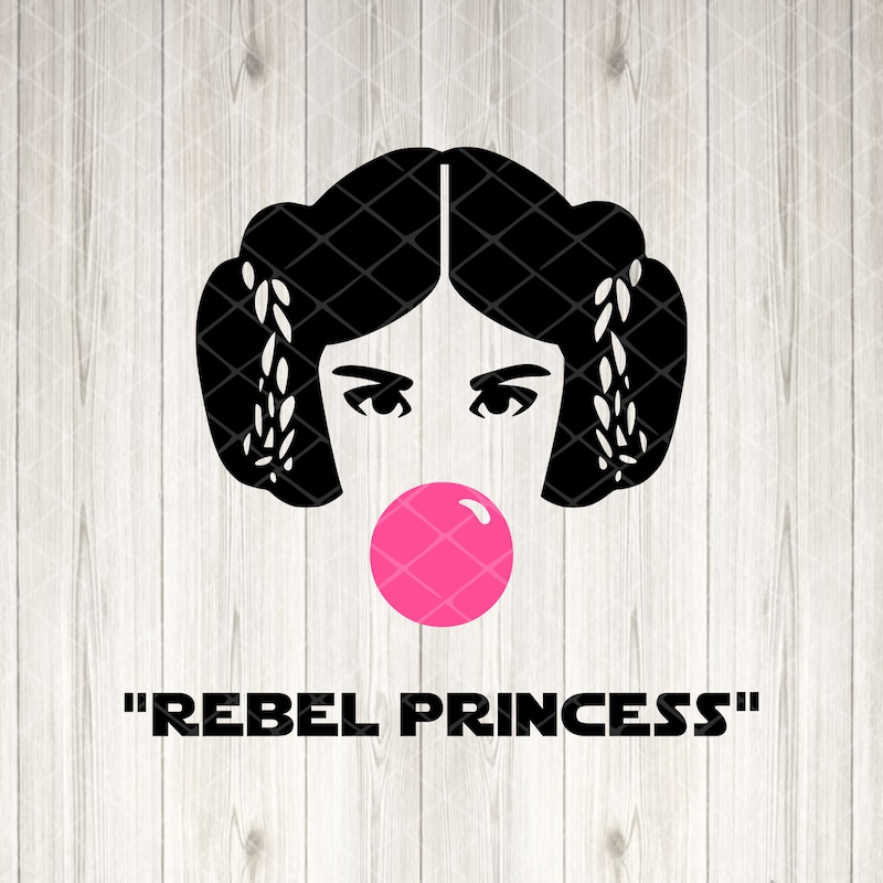 Princess Leia Svg - Etsy