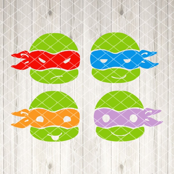 Ninja Turtle Mask - Etsy