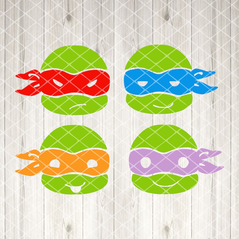 Ninja Turtles Svg - Etsy
