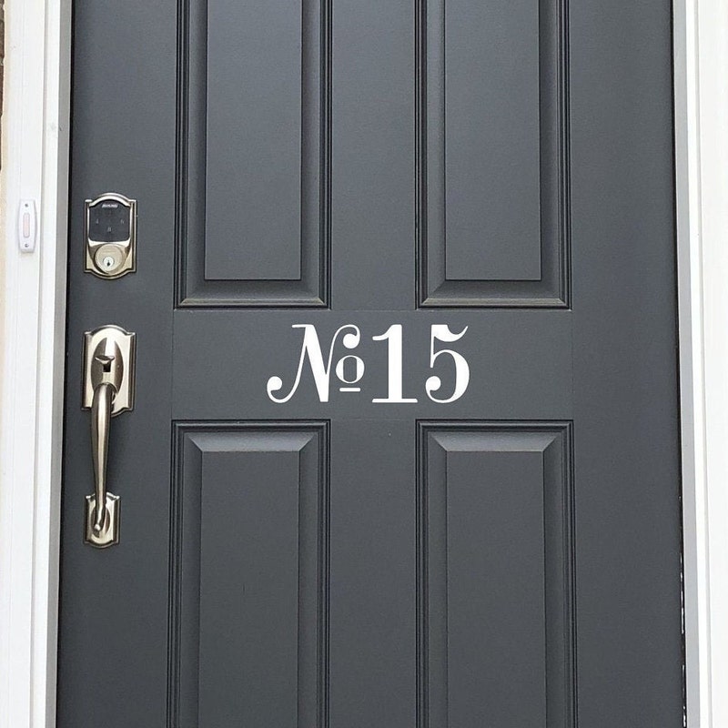 Stick on Door Number - Etsy UK