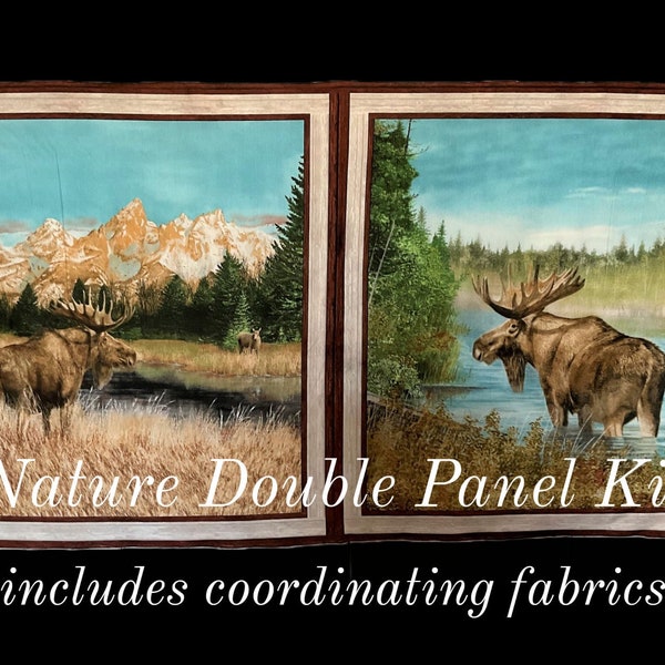 Blue Moose Fabric - Etsy