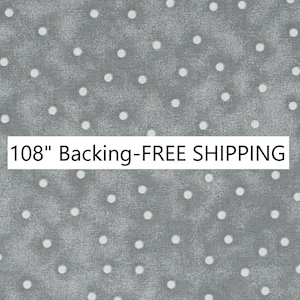 BLENDER DOT Collection - 108" Wide Quilt Backing Fabric – 3 Yards – 108 ...