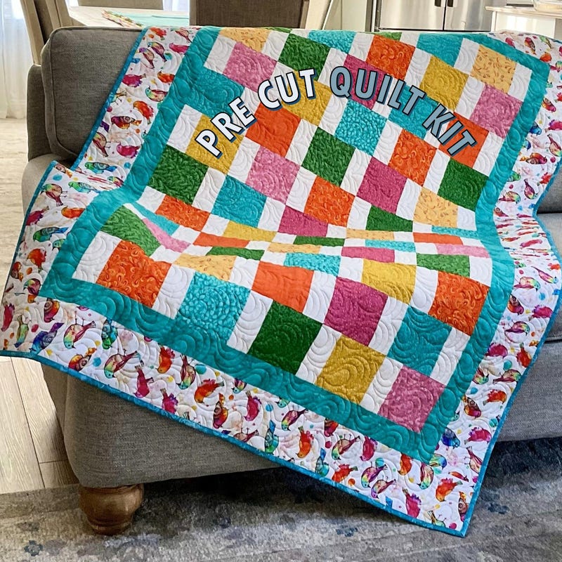 Precut Quilt Kits - Etsy
