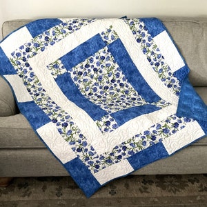 Picture Frame Quilt Kit – Beginner Friendly - Includes Backing, Binding ...