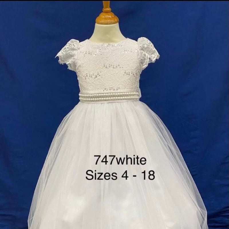 First Communion Dress - Etsy