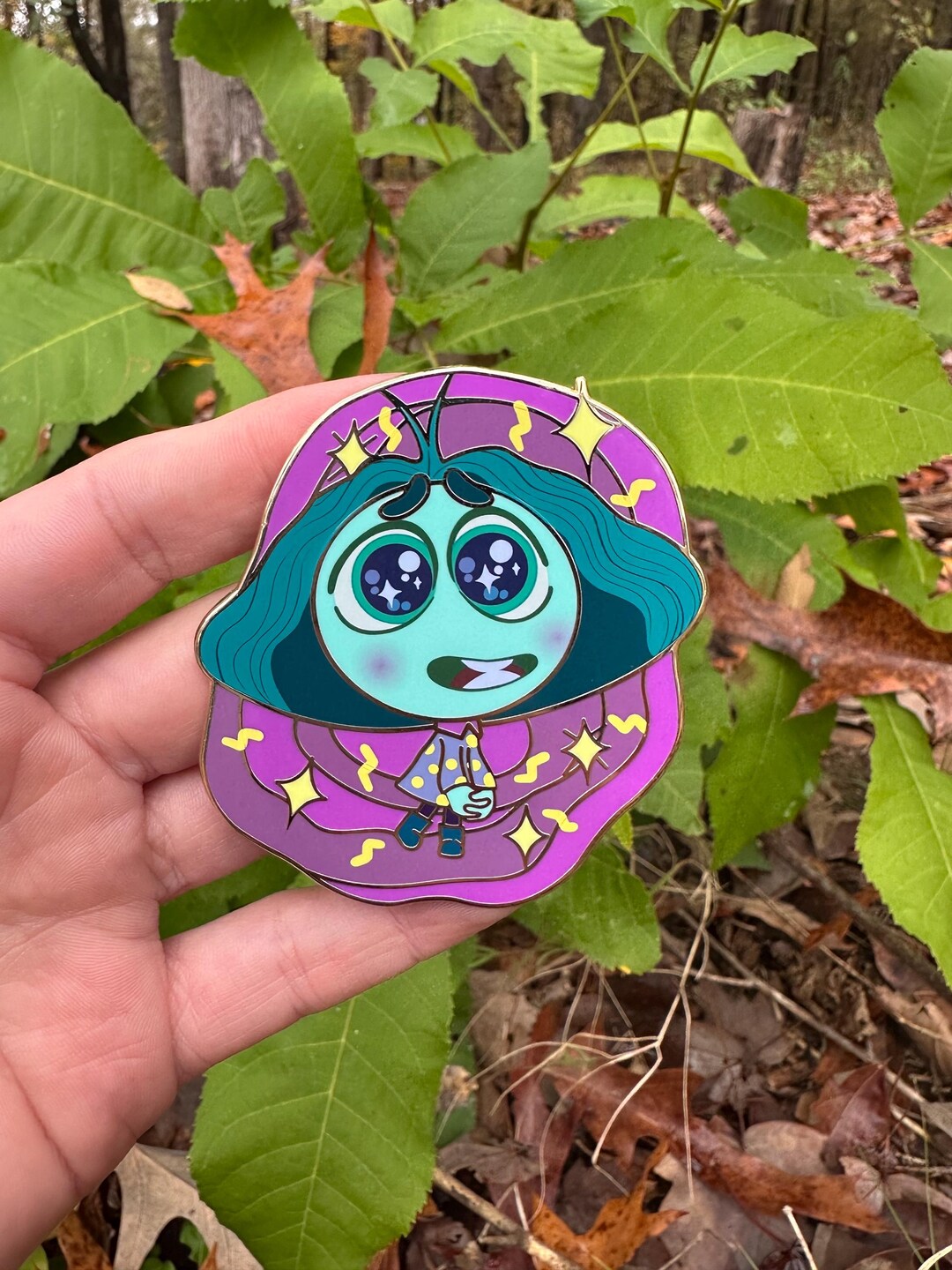 Inside Out Fantasy Pin LE50 Envy - Etsy