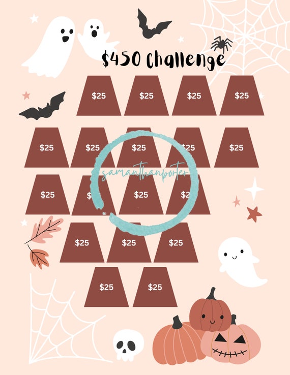 Fall Savings Challenge - Etsy