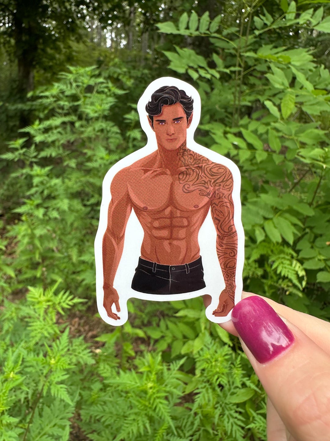 Book Babe Rhysand Sticker Shirtless Variant - Etsy