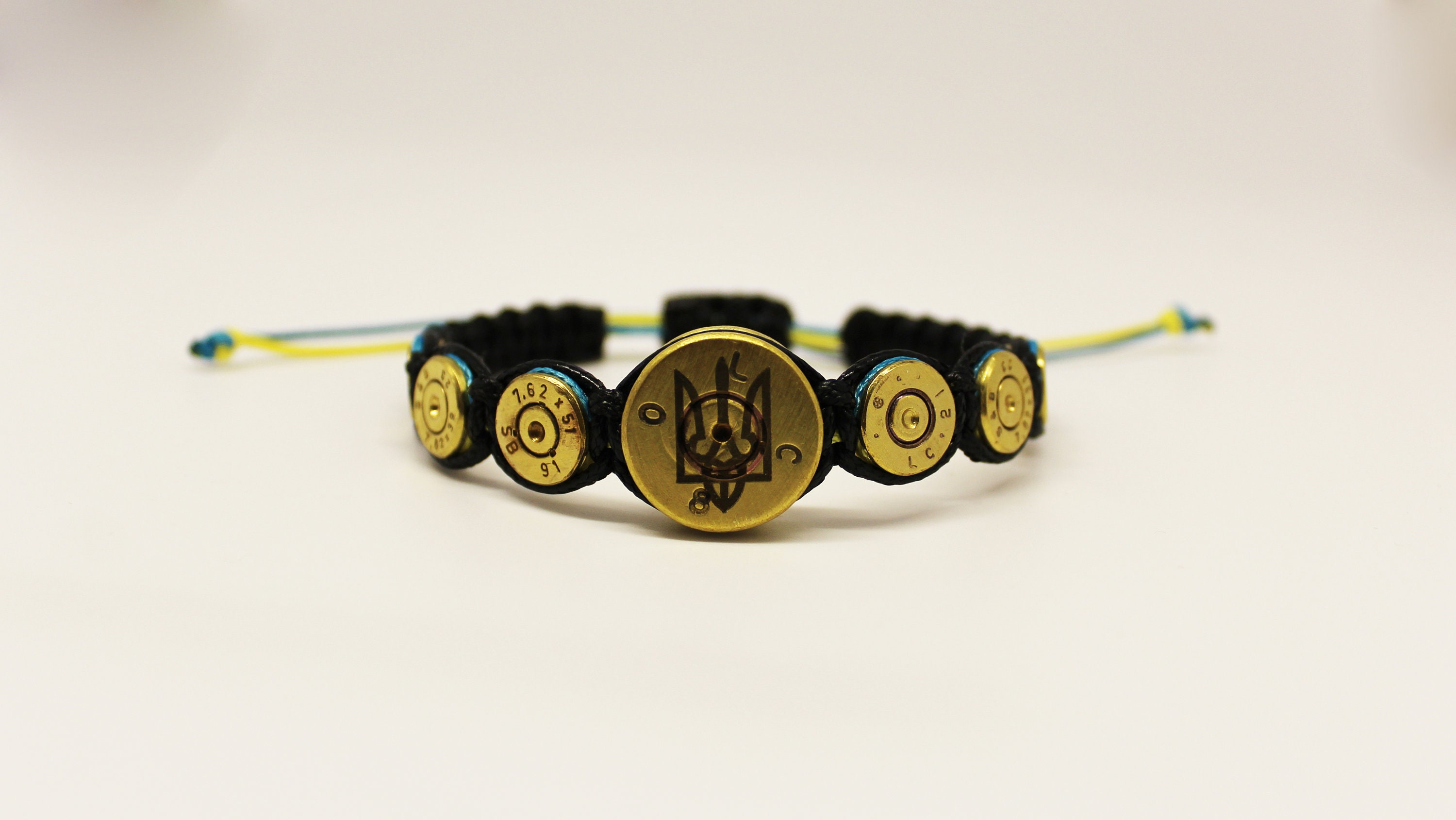 Unique Ammo Casing Jewelry With Ukraine Symbol Bracelet Gift - Etsy
