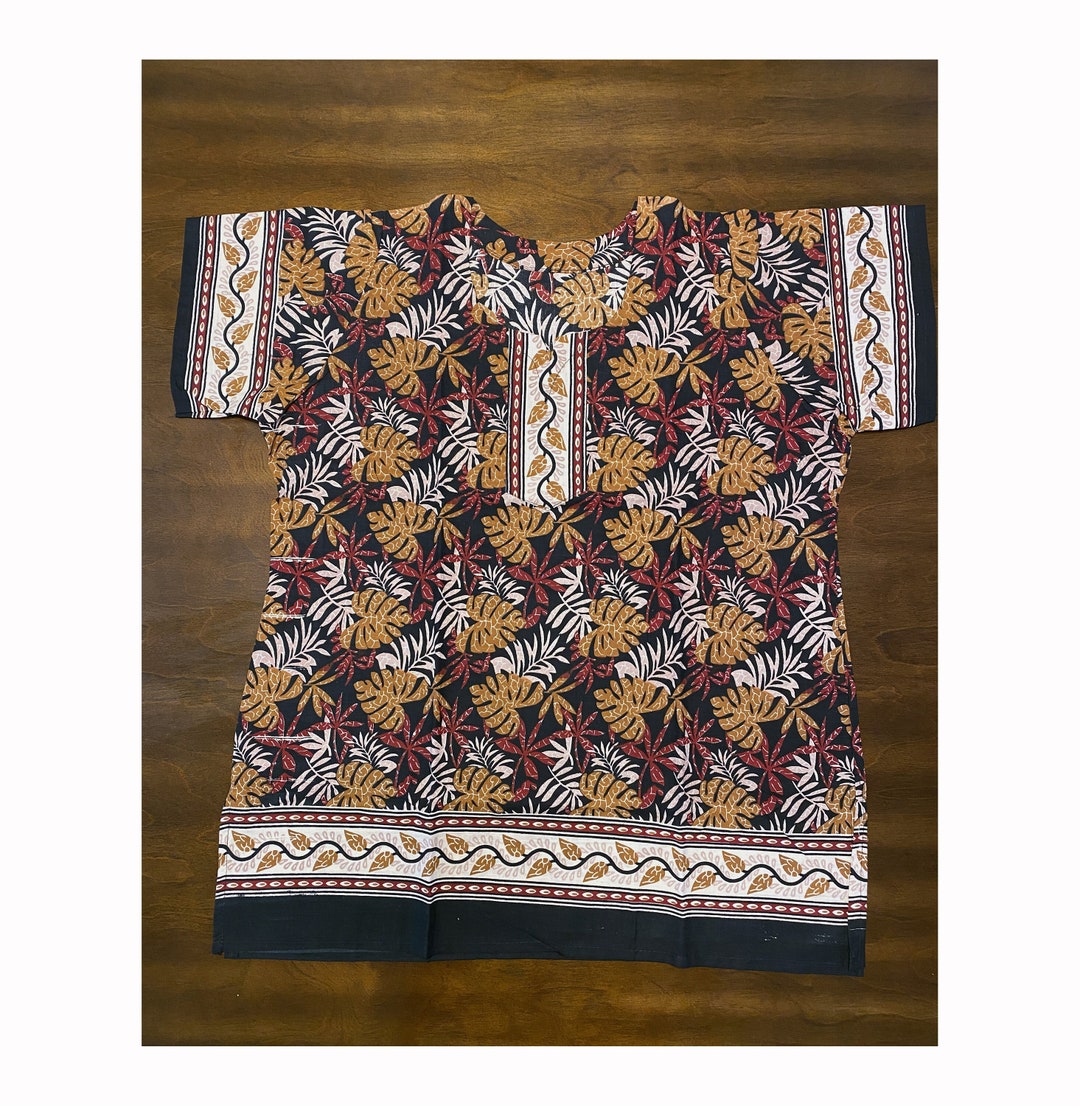 Indian Cotton Hand Block Print Women Tops Pure Cotton Kurtis XL Size 48 ...