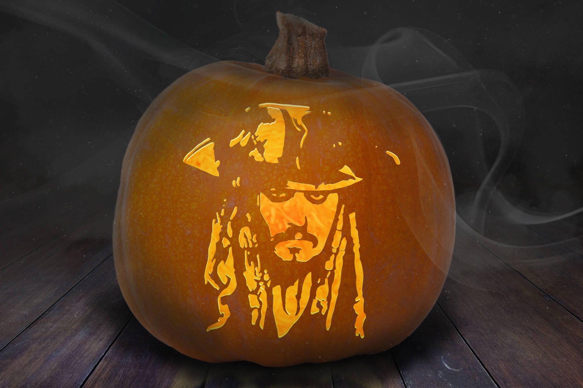 Johnny Depp Pumpkin Carving Stencil Printable - Etsy