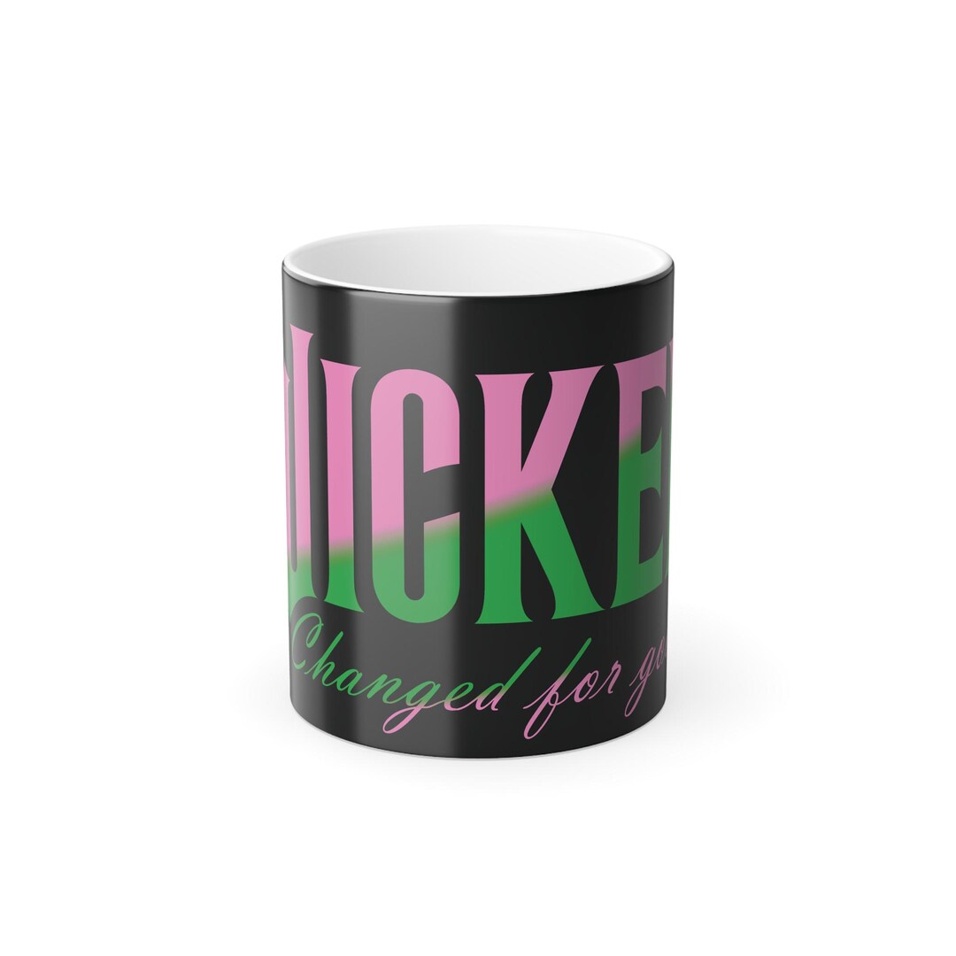 Wicked the Musical Color Morphing Mug - Broadway Gift - Etsy