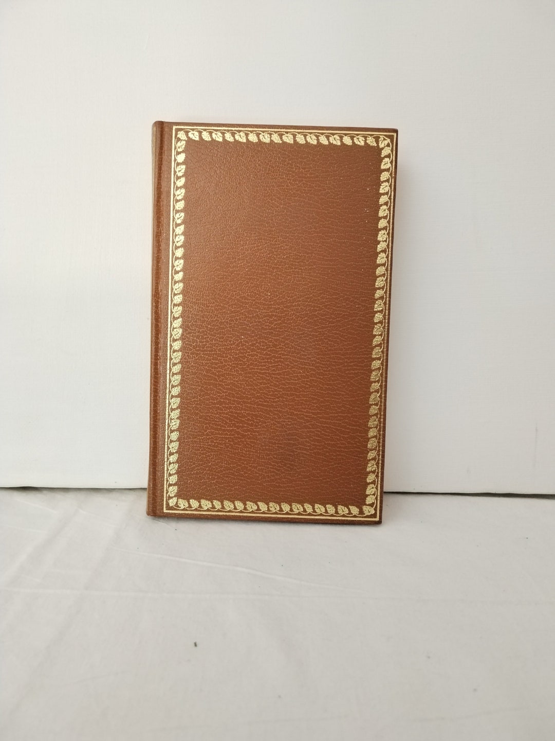 Old Book La Fontaine fables French Antique Book Beautiful Imitation ...