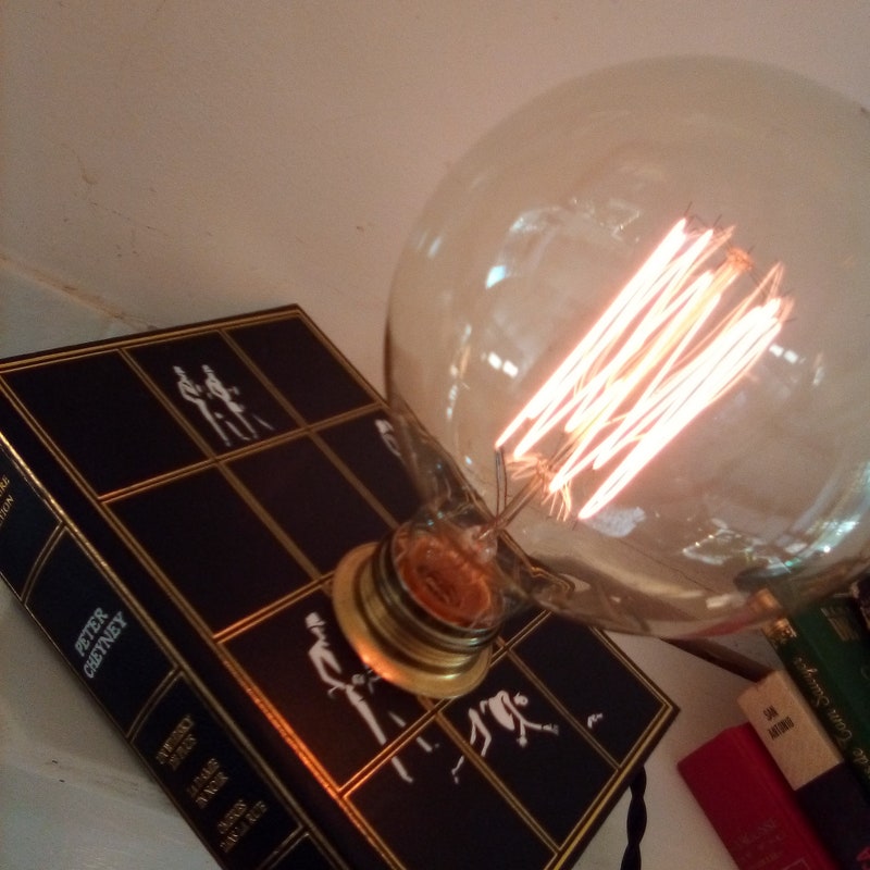 Book Lamp - Etsy