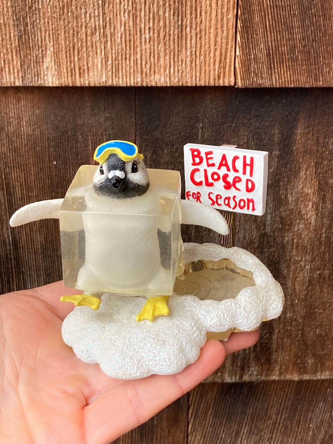 Vintage ‘ice Cube Chilly’ Figurine From the Polar Playmates Collection ...