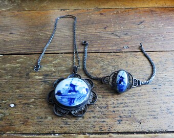 Delft Blue Bracelet | Etsy