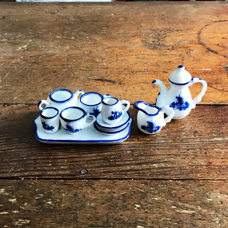 Miniature Tea Set - Etsy