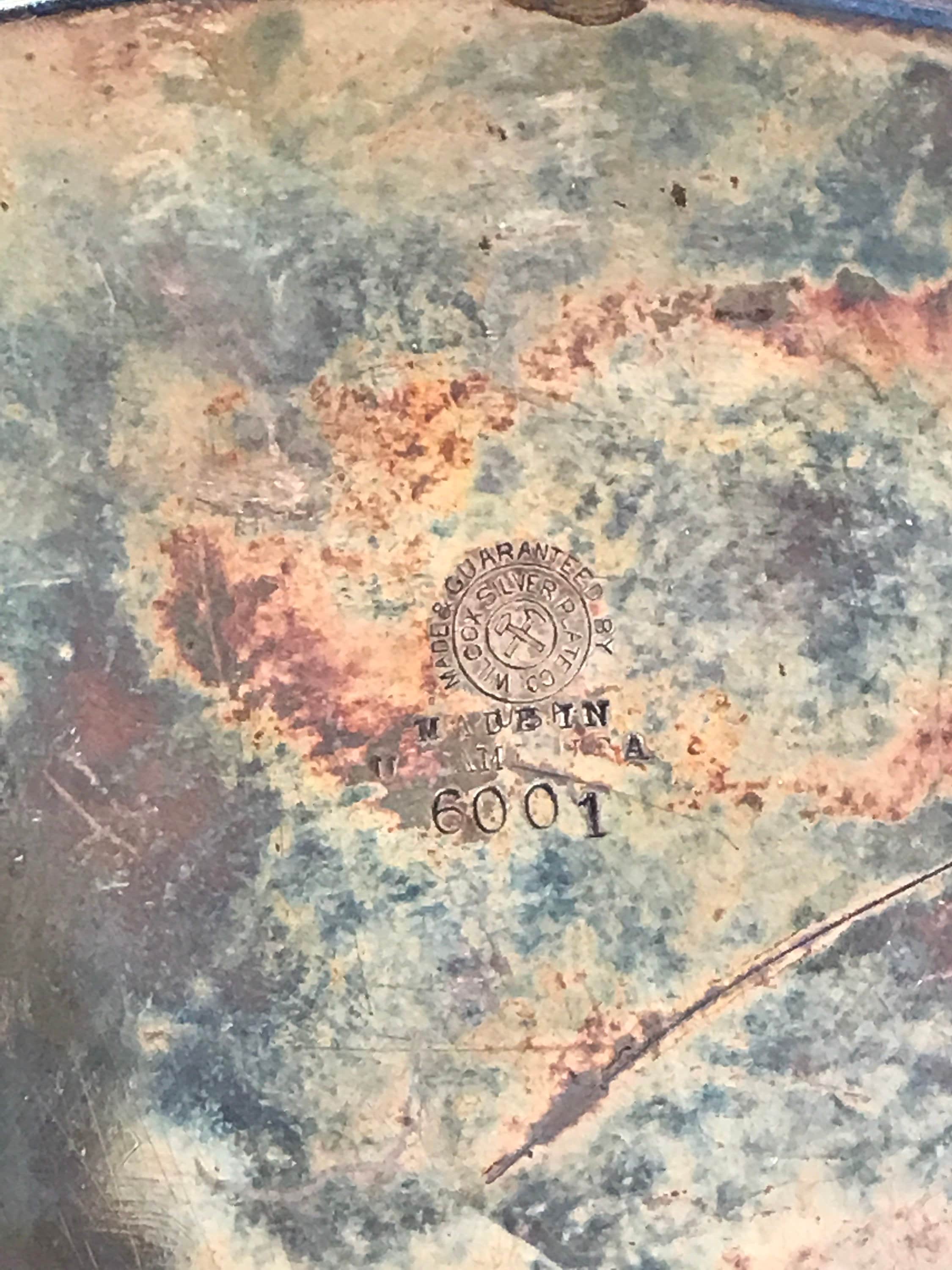 Vintage Wilcox Silver Plate Co Made in USA Decorative Box With ...