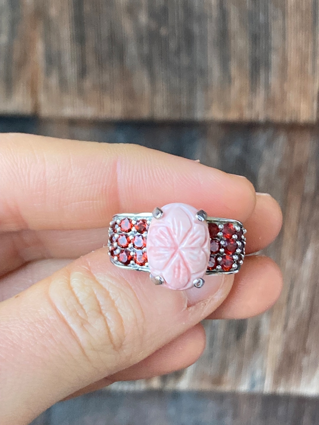 Vintage Size 6 Sterling Djoy Ring With Beautifully Unique Filigree Band ...