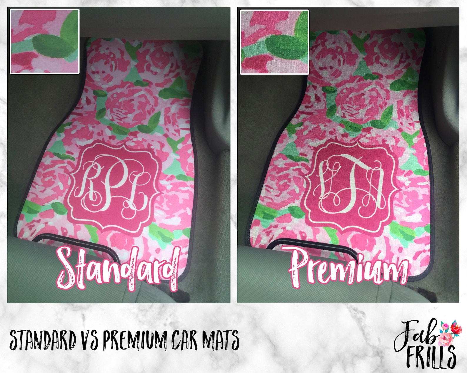 Monogrammed Leopard Car Mats - Etsy