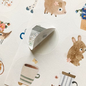 Simple May Stickers - Spring Stickers - Hygge Stickers - Cute Stickers ...