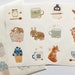 Simple May Stickers - Spring Stickers - Hygge Stickers - Cute Stickers ...